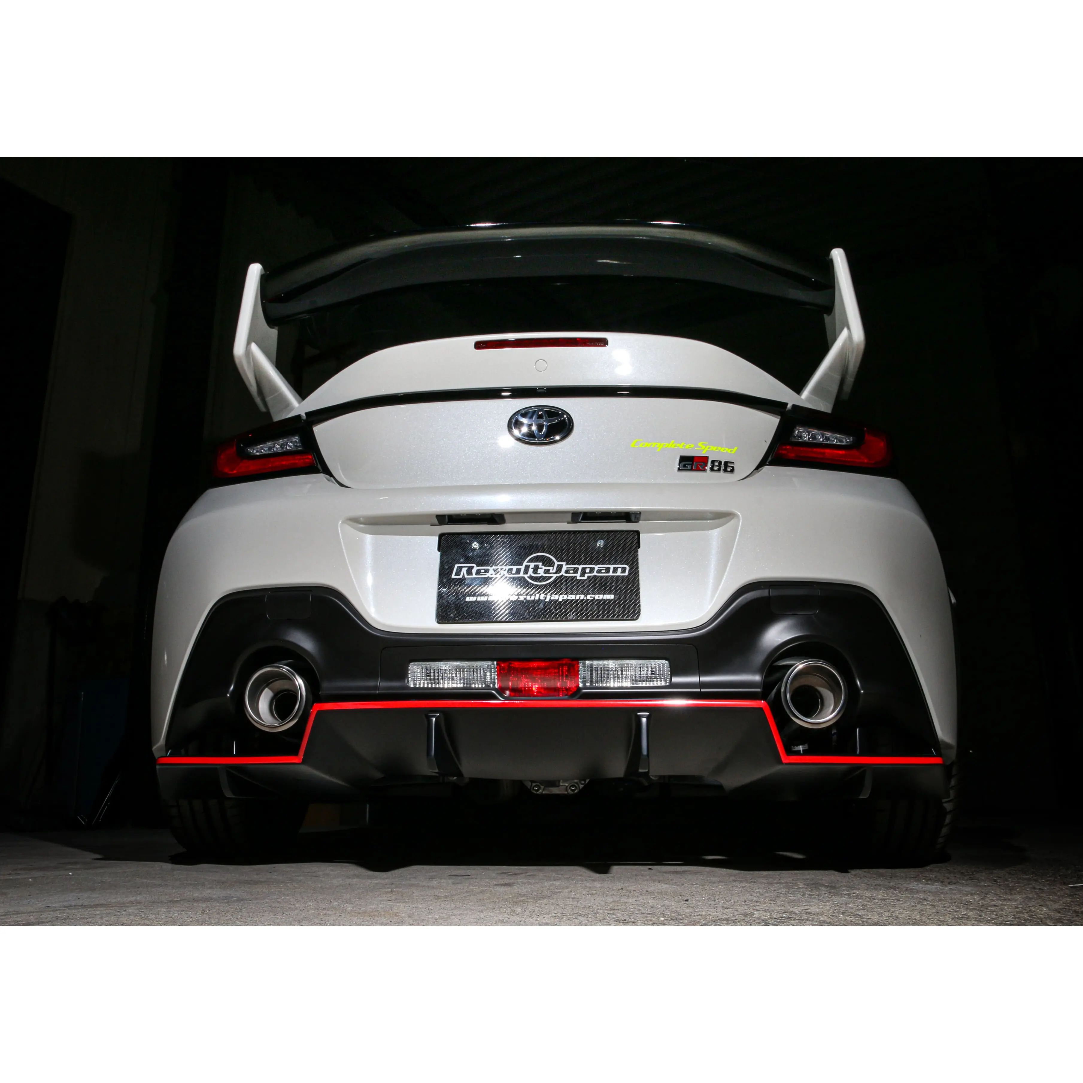 Result Japan Rear Diffuser for Toyota GR86 Performance