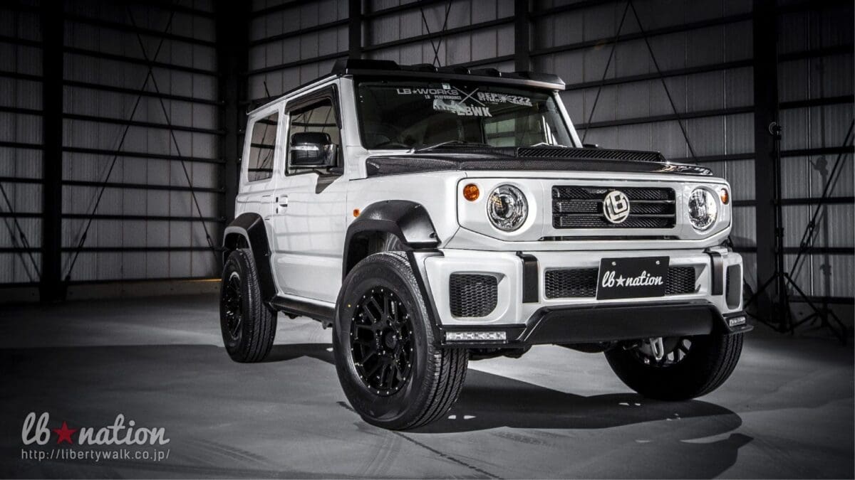 LB Nation Liberty Walk Bonnet Hood For Suzuki Jimny | Genuine Japanese ...