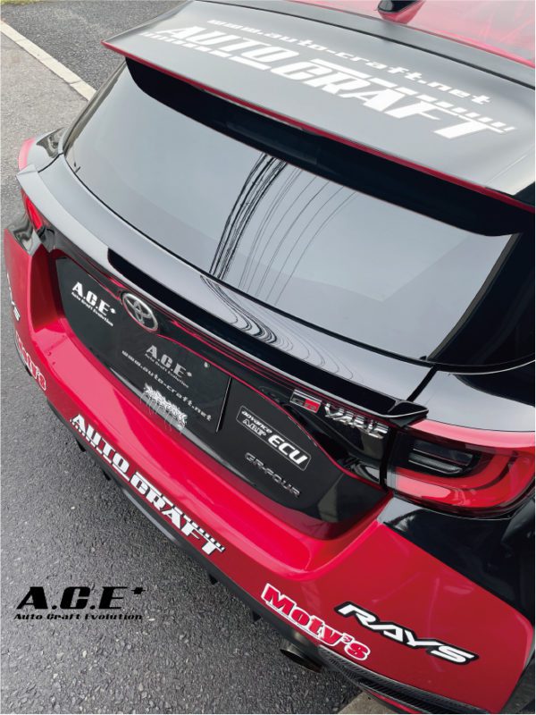 ACE Rear garnish for GR Yaris | Japan Car Exporter