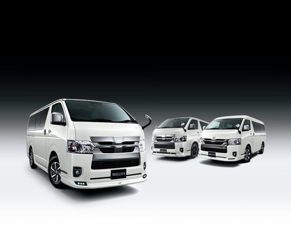 Modellista Aero Kit Dark Prime Ver.II for Toyota Hiace | Japan Car Exporter