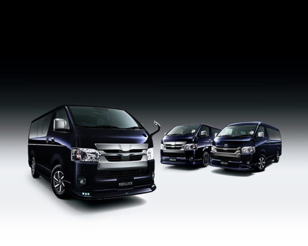 Modellista Aero Kit Dark Prime Ver.II for Toyota Hiace | Japan Car Exporter