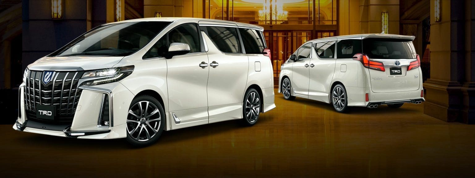 TRD Body Kit for Alphard Aero Body Exective Lounge S, SC,S,SRC ...