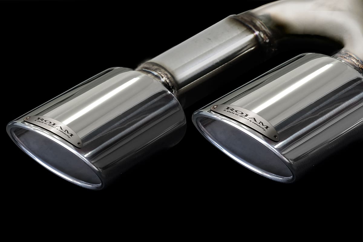 ROJAM DTM 4-Pipe Side Exhaust System for Toyota Landcruiser 300 Gasoline - Genuine Japanese Car ...