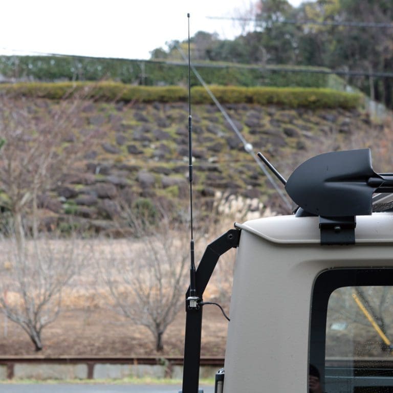 APIO Mobile Antenna Bracket for Steel Rear Ladder for JIMNY | Genuine ...