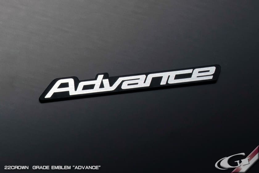 GRAZIO Advance Grade Emblem Toyota Crown - Premium Style - Genuine ...