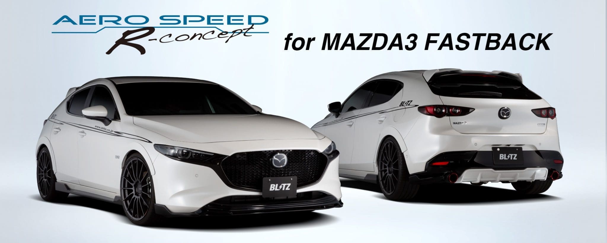 BLITZ AERO SPEED R Concept Body Kit for MAZDA 3 FASTBACK | Genuine ...