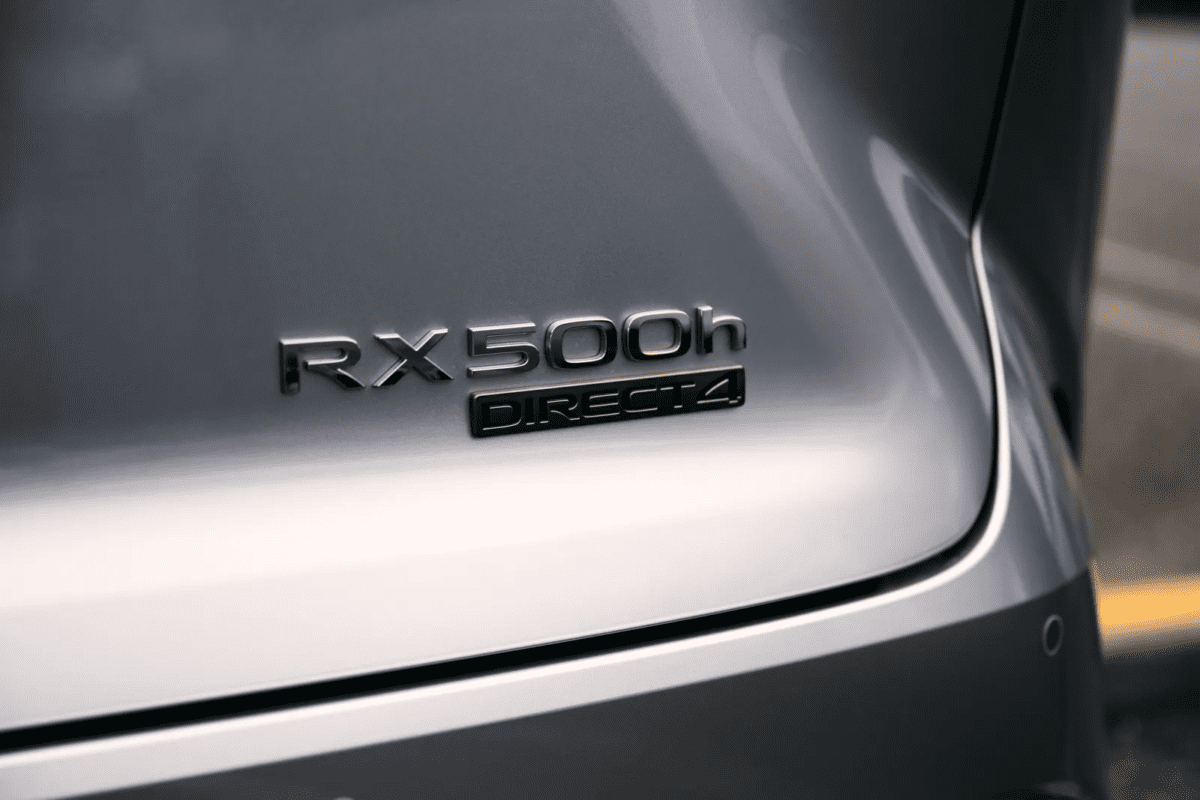 LEXUS GENUINE REAR EMBLEM for LEXUS RX500h 2022~ - Genuine Japanese Car ...