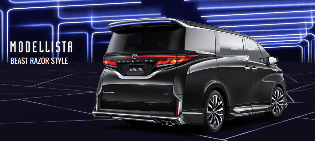 Modellista BEAST RAZOR STYLE Body Kit for Toyota Vellfire 2023 ...