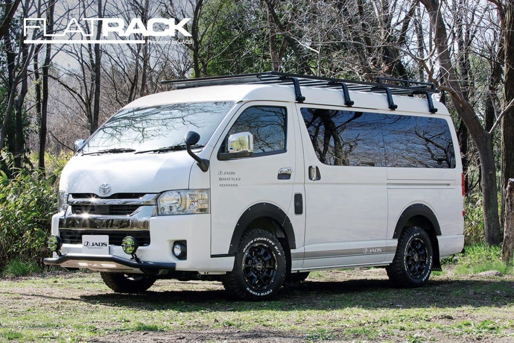 JAOS Flat Rack 1470×2950 High Roof for Hiace 200 Series | Genuine ...