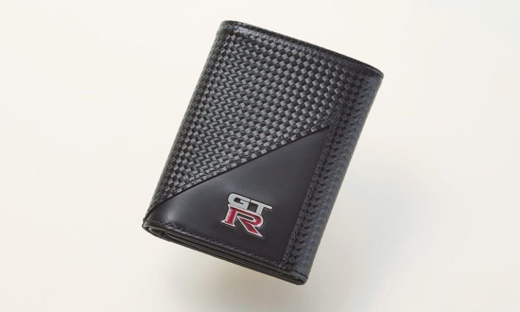NISSAN Genuine Palma Wallet (trifold) for GT-R | Genuine Japanese Car Parts