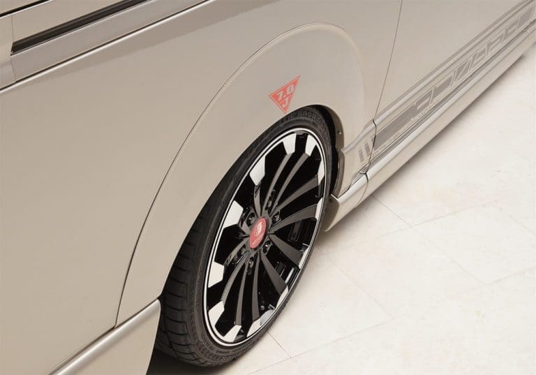 LEGANCE ABS 25mm Doen Over fender Version III for Hiace 1~7 Type | Genuine Japanese Car Parts