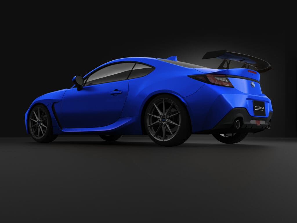 FrogDrive CARBON SWAN NECK WING for GR86/BRZ - Genuine Japanese Car Parts