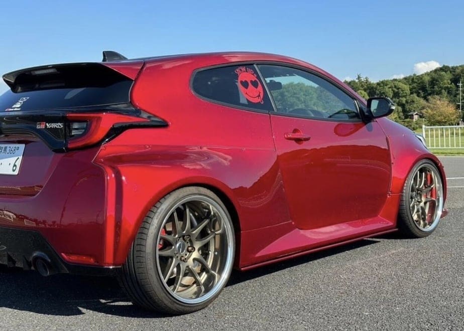 RS FRP Over Fender Set for Toyota GR Yaris - Genuine Japanese Car Parts