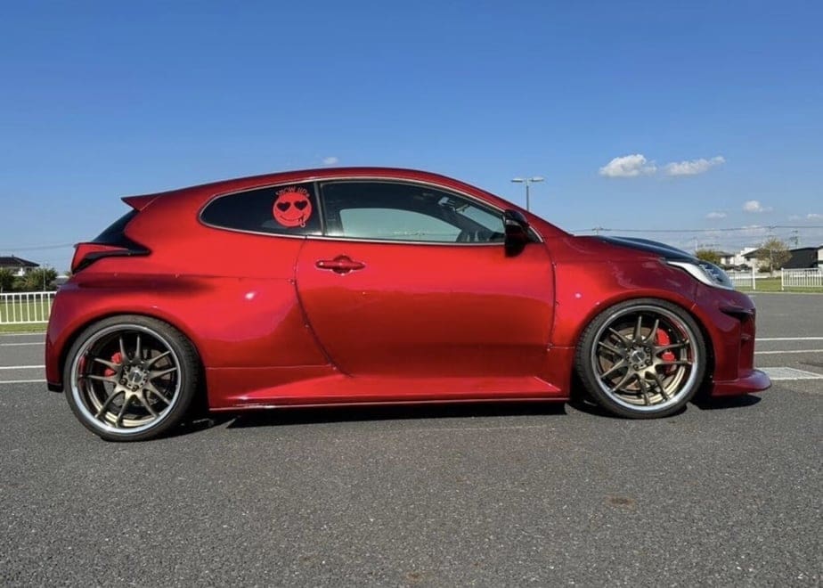 RS FRP Over Fender Set for Toyota GR Yaris - Genuine Japanese Car Parts