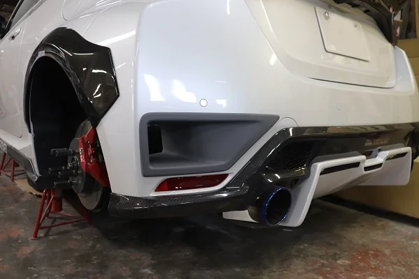 GARAGE VARY FRP Rear Duct Panel for Toyota GR YARIS | Genuine Japanese ...