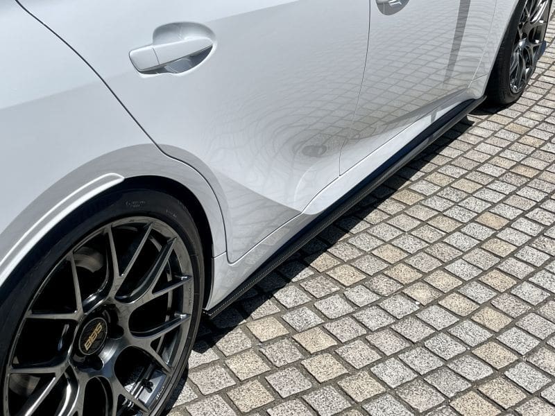 LEMS Dry Carbon Side Splitter Set for Lexus IS500 - Genuine Japanese ...