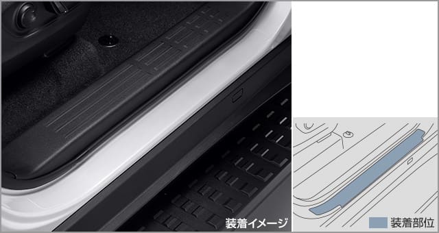 Toyota Scuff Protection Film for Landcruiser 250 - Genuine Japanese Car ...