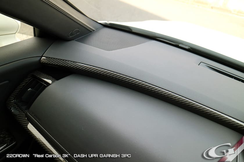 GRAZIO REAL CARBON DASH UPPER GARNISH for Crown 2018~ - Genuine ...