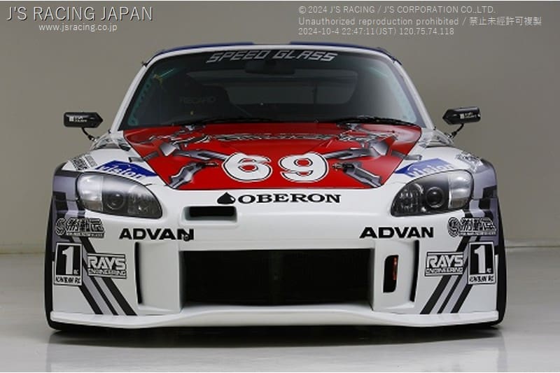 J'S RACING S2000 Front Bumper TYPE-S FRP for AP1 - Genuine Japanese Car ...