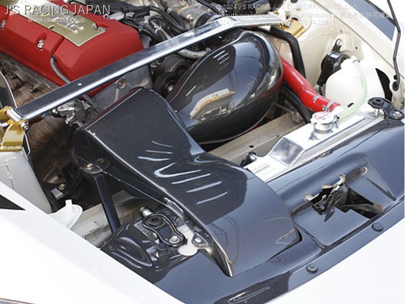 J'S RACING S2000 AP2 Tsuchinoko Air Intake for TYPE-S Bumper - Genuine ...