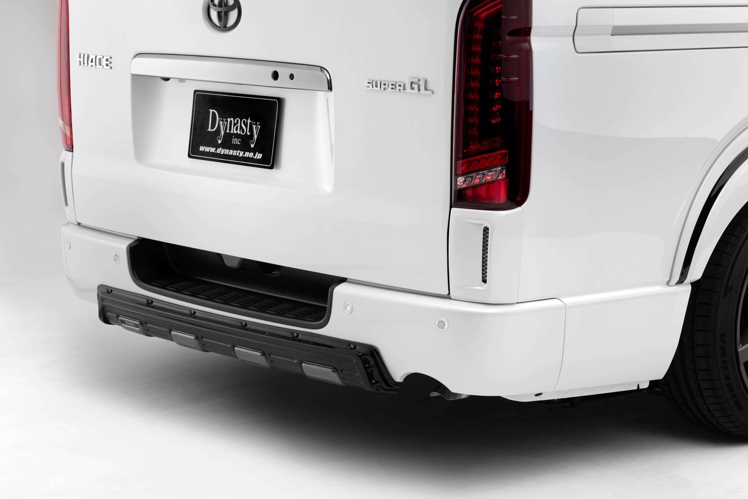 DYNASTY GROUIND ABS Rear Duct Corner Panel for Hiace | Genuine Japanese ...