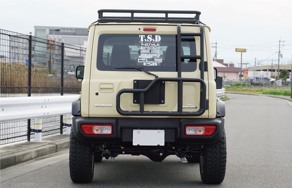 ESB CLS-UP Over Fender for JIMNY JB74 - Genuine Japanese Car Parts