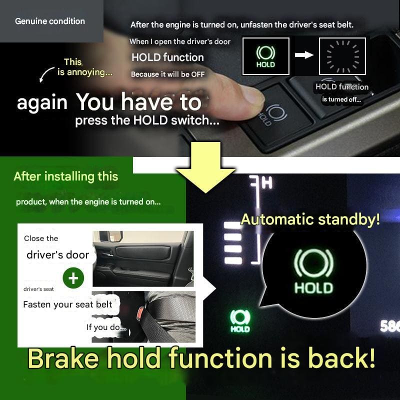 Enlarge Auto Brake Hold Kit for Land Cruiser 250 - Genuine Japanese Car ...