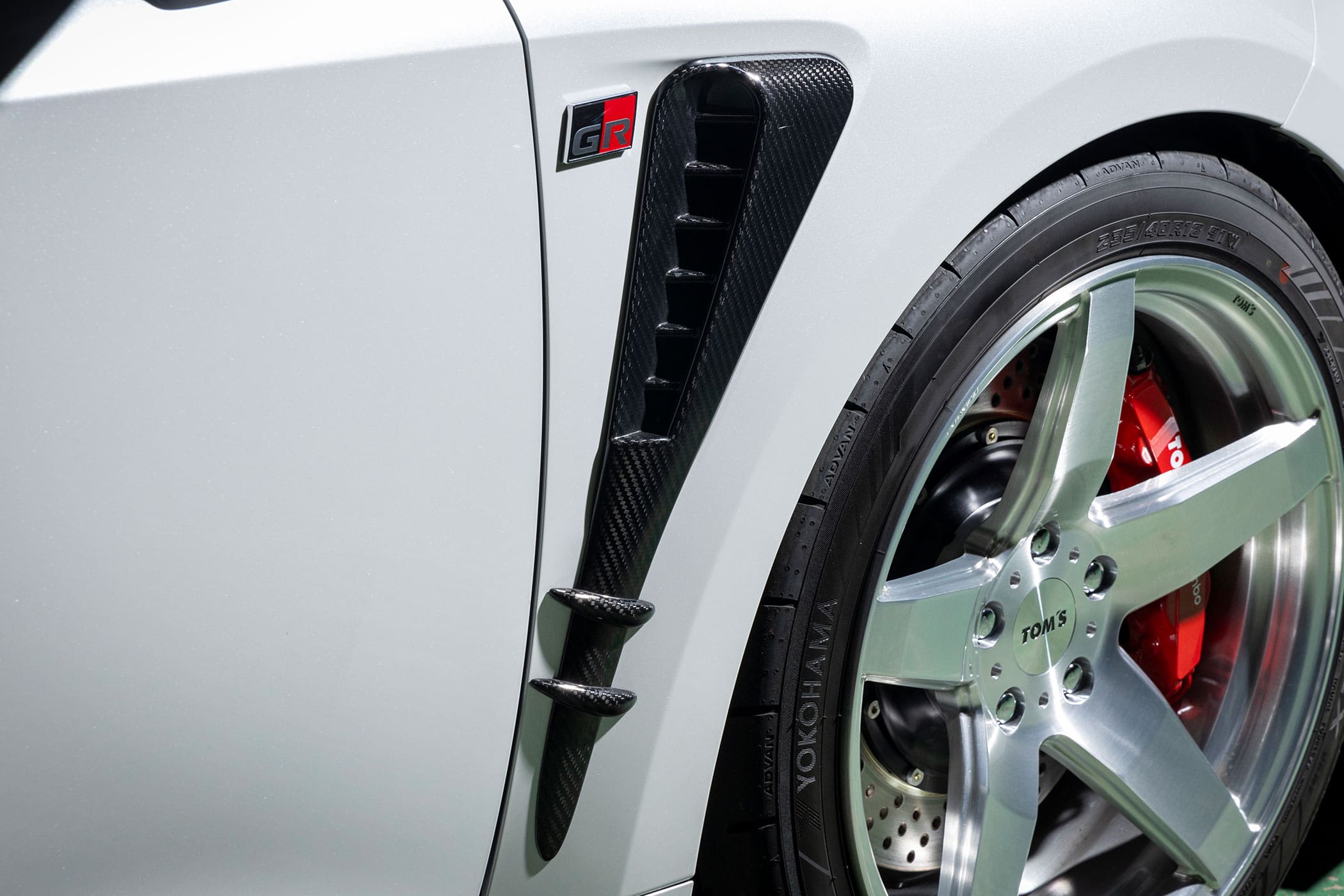 TOM'S Side Fender Garnish for Toyota GR COROLLA - Genuine Japanese Car ...