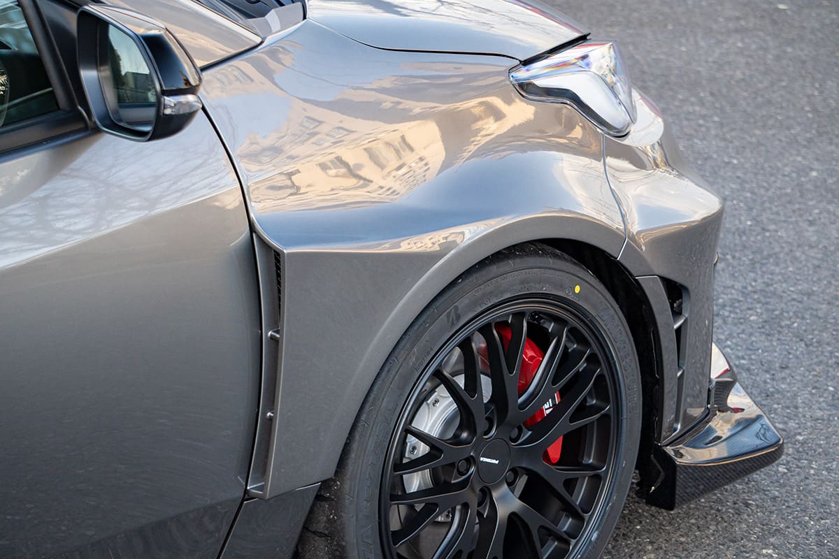 SARD GT1 FRONT FENDER GR YARIS Gen1/Gen2 Upgrade